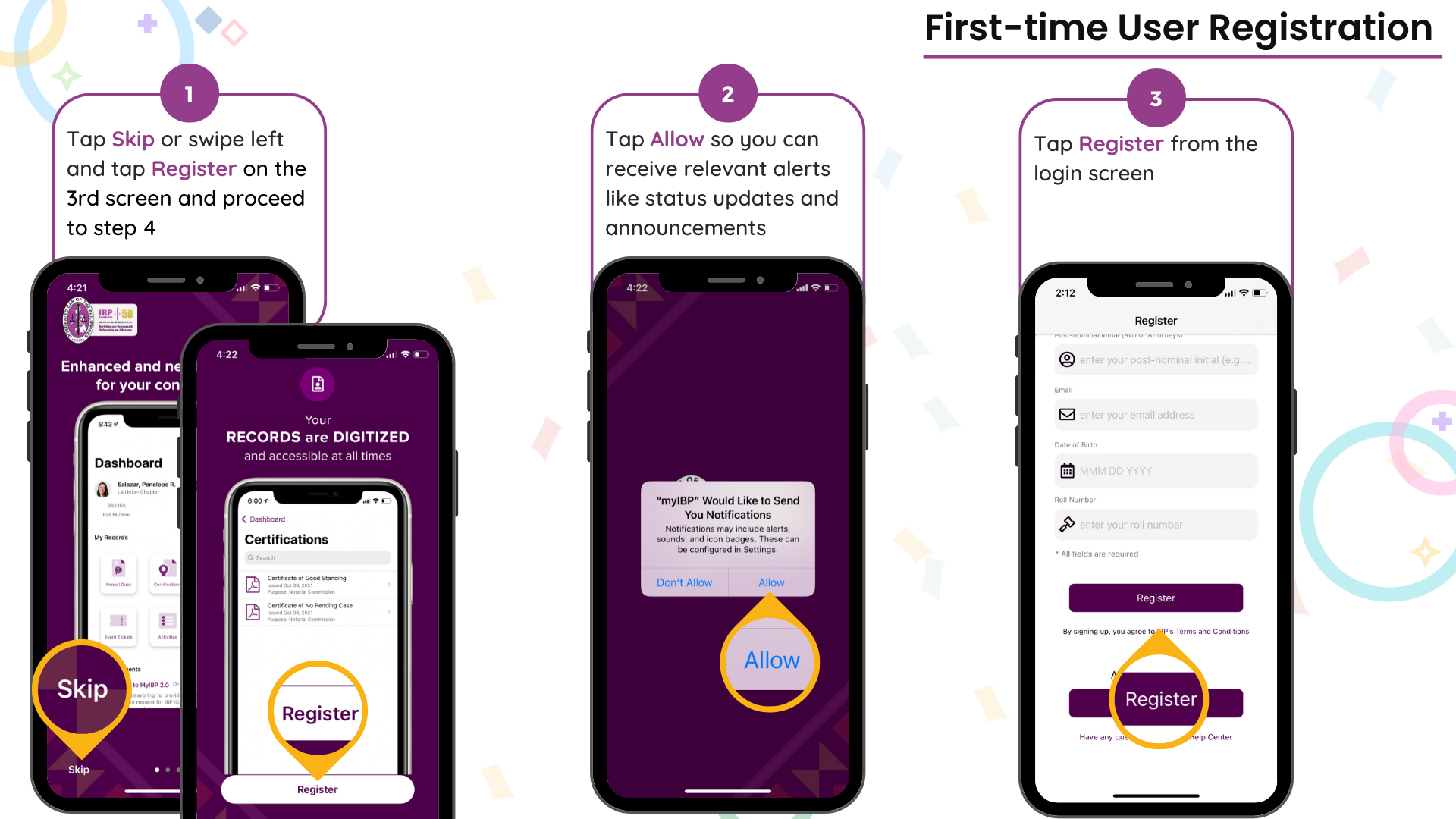 It’s my first time to MyIBP, how do I register? – MyIBP Help Center